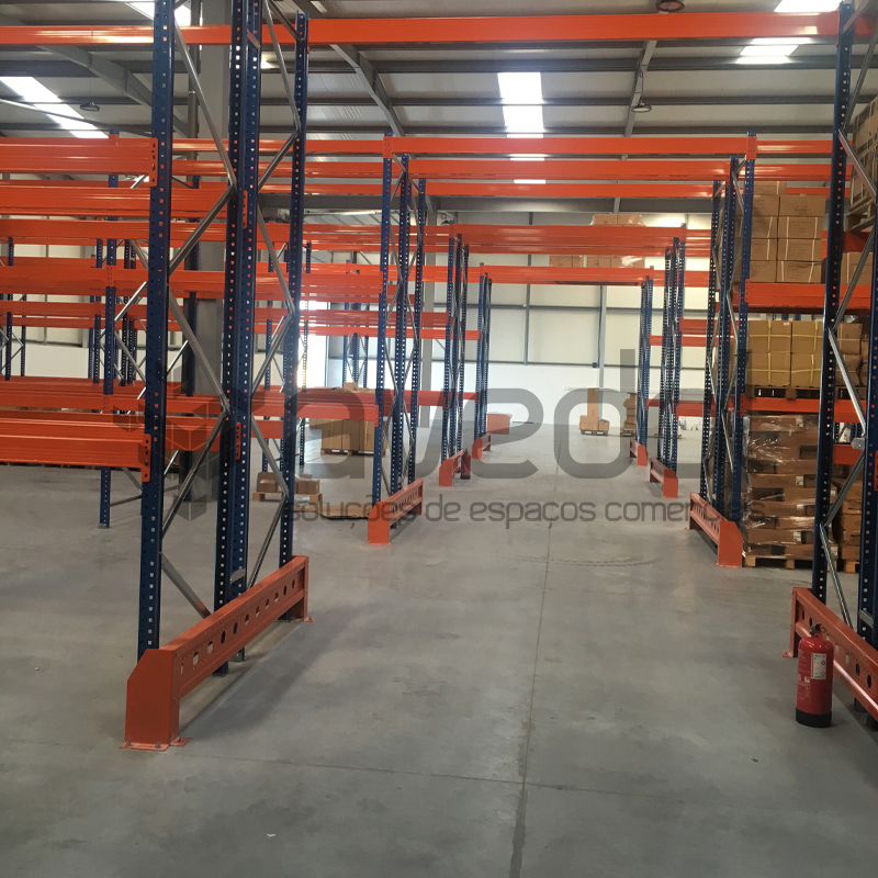 Estantes Metálicas Rack e Picking para Lojas e Armazéns