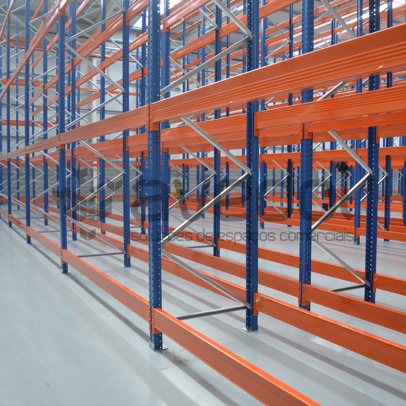 Estantes Metálicas Rack e Picking para Lojas e Armazéns